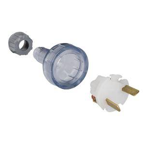 Clipsal 492/32TR Transparent Plastic 2 Pin Plug Top, 32V, 15A | Buy ...