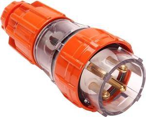 Plug straight 4 pin 32a 500vac elec/org NHPISOPS432P | Buy Online ...